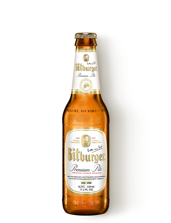 Bitburger Pilsner (16oz Can 4Pk) – Cellar.com