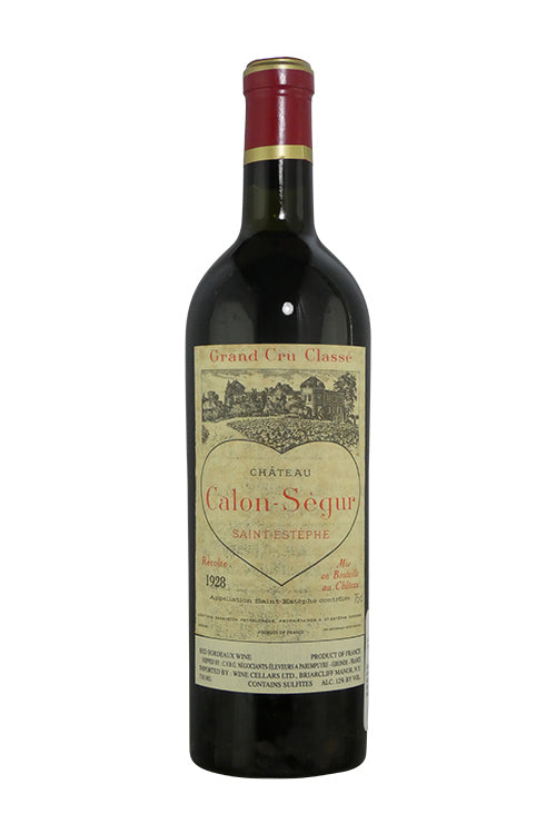 Calon-Segur - 1928 (750ml) – Cellar.com