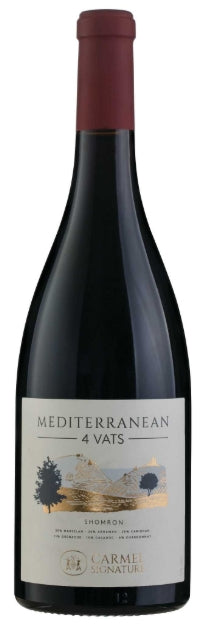 Carmel Vats Series Mediterranean 4 Vats Red (Kosher) - 2021 (750ml ...