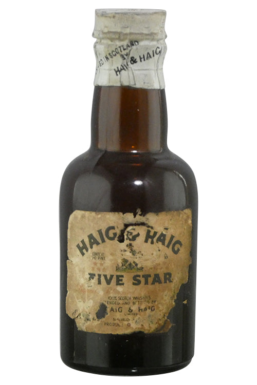 Haig & Haig Five Star Bottles from the 50's (50ml) – Cellar.com