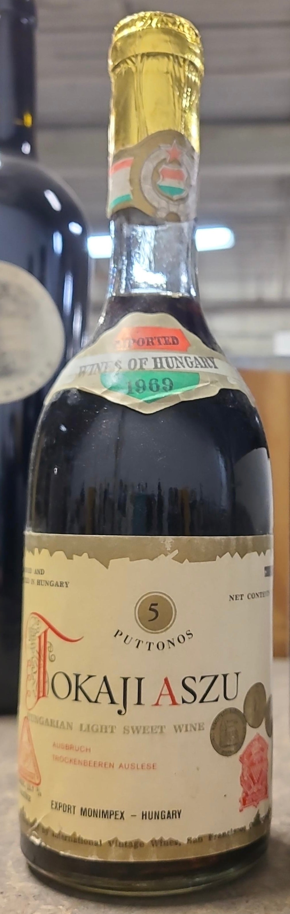 Royal Tokaji Wine Trust Co. Tokaji Aszu 5 Puttonyos - 1969 (1PT ...