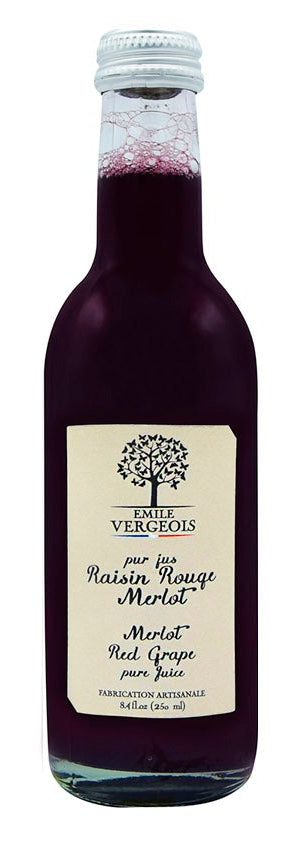Emile Vergeois Pure Merlot Red Grape Juice - (250ml) – Cellar.com