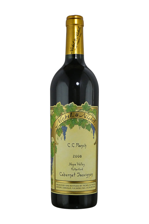 Nickel & Nickel C.C. Ranch Cabernet Sauvignon- 2008 (750ml) – Cellar.com