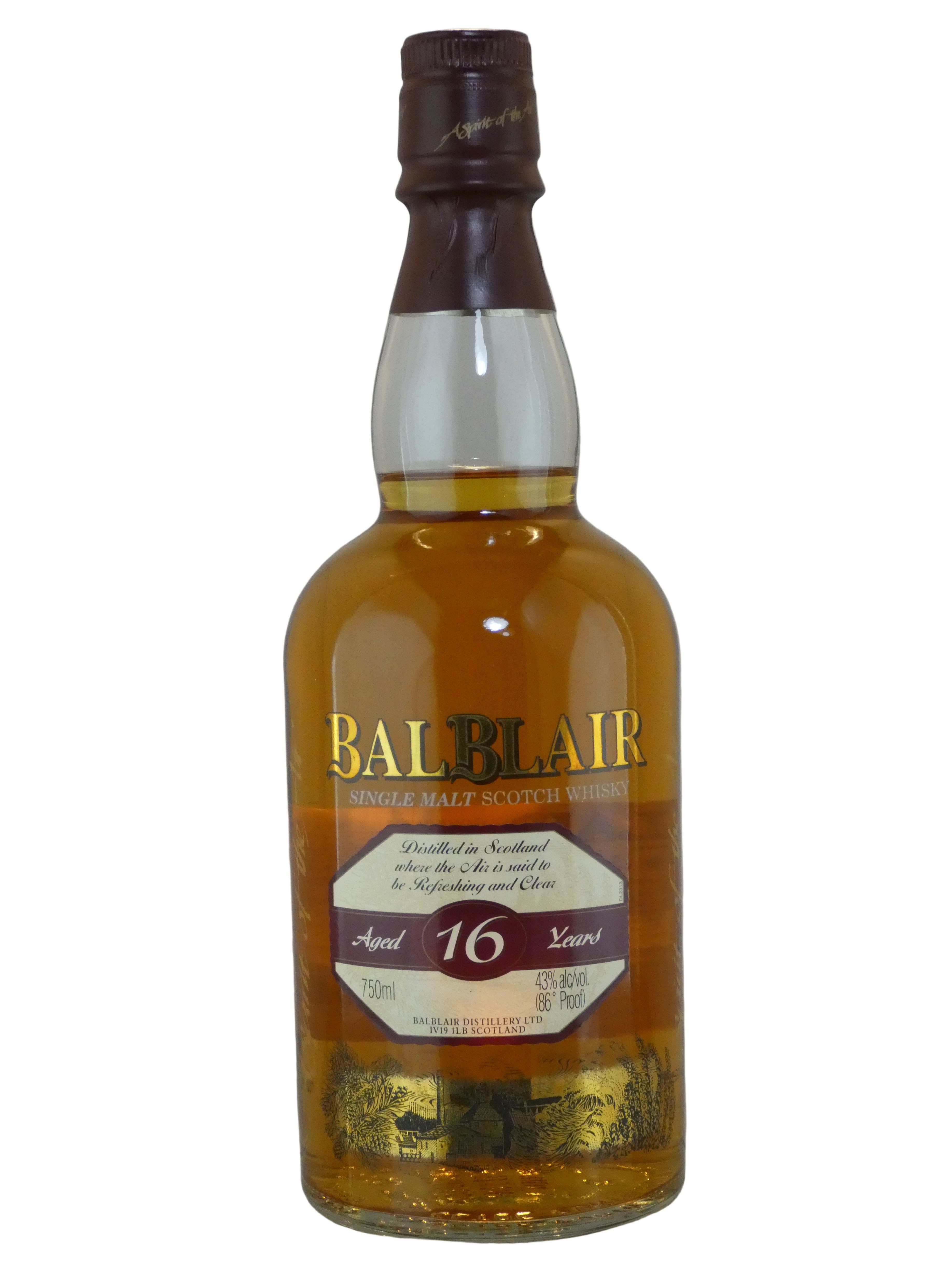 Balblair 16 Year Old Single Malt Scotch Whisky (750ml) (Barton ...