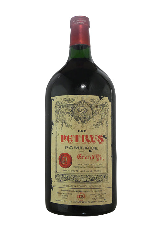 Petrus - 1981 (3L) {Damaged Label} – Cellar.com