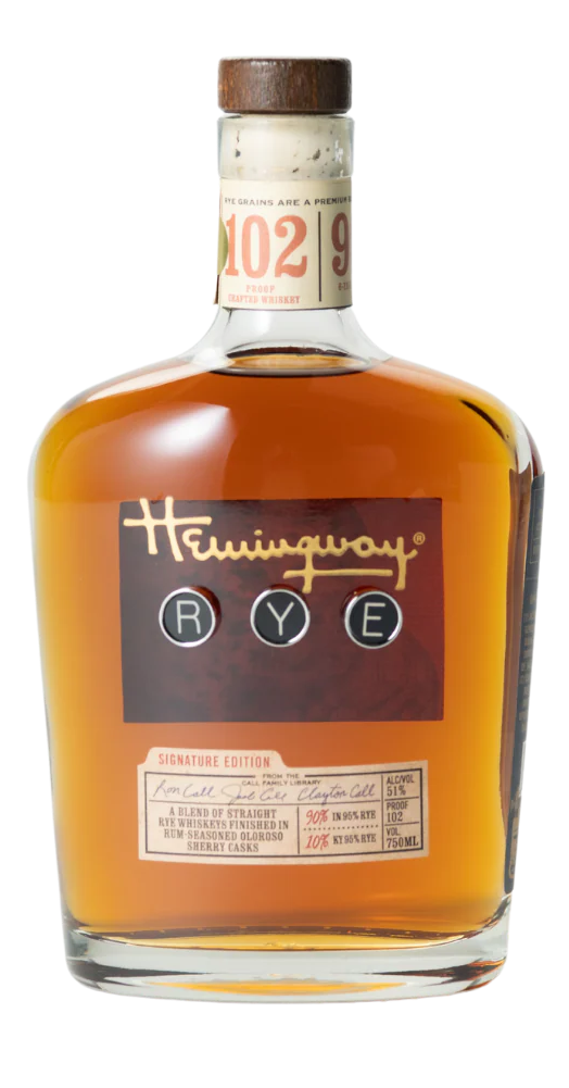 Hemingway Signature Edition Rye Whiskey – Cellar.com