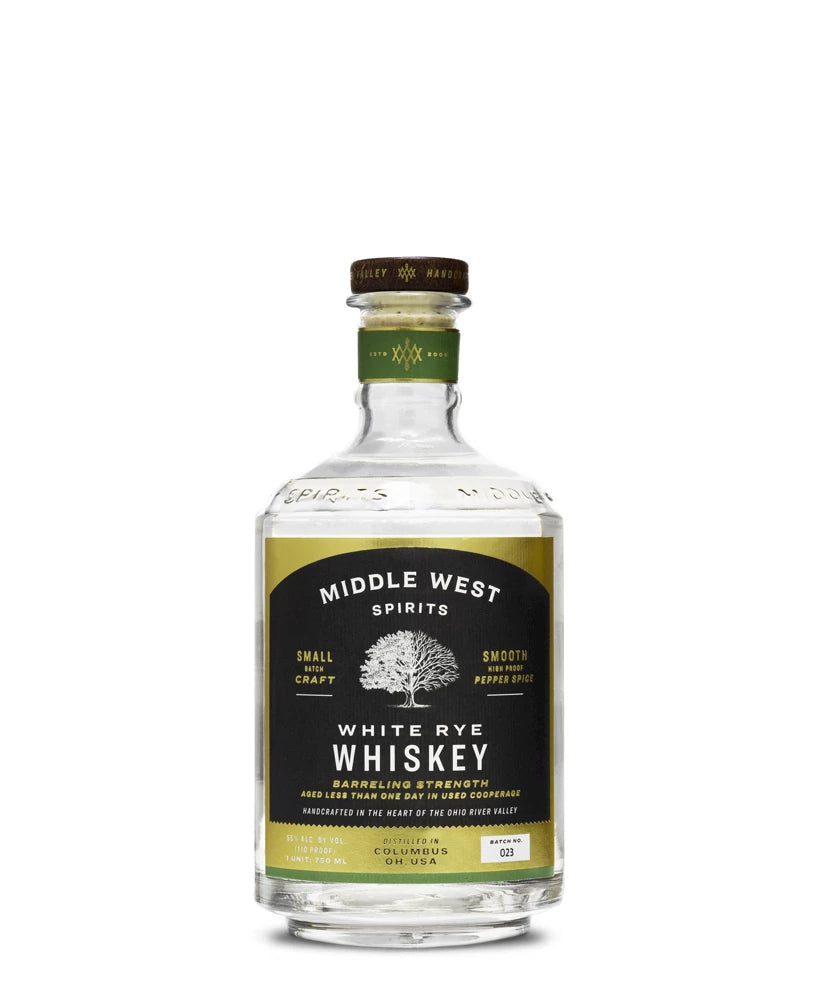 Middle West Spirits Barreling Strength White Rye Whiskey(750ml ...