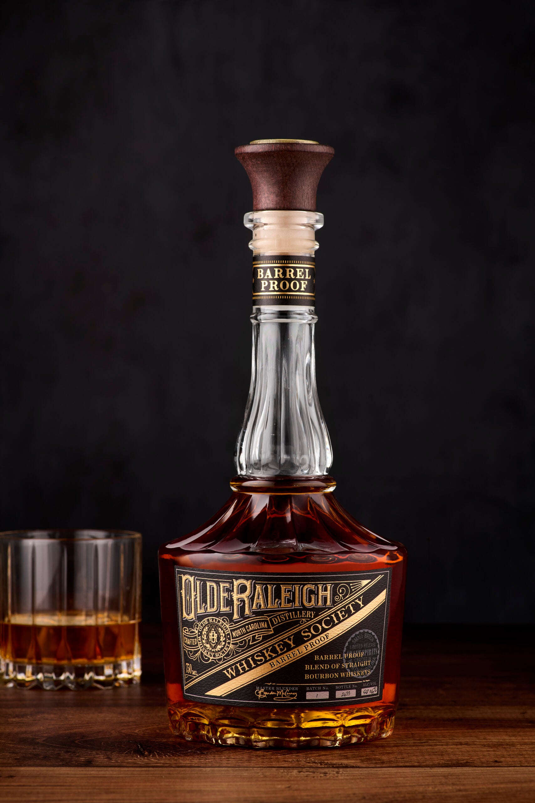 Olde Raleigh 'Whiskey Society Barrel Proof Bourbon Whiskey (750ml ...