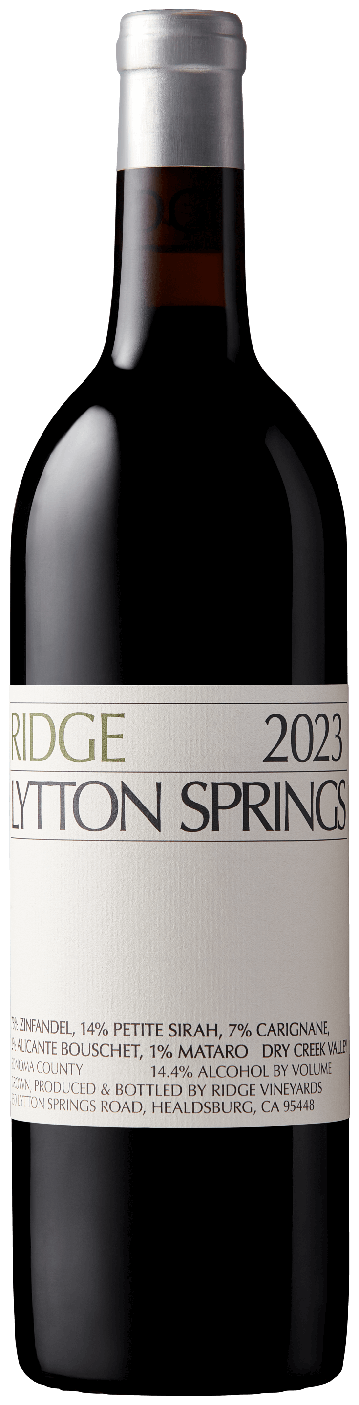 Ridge Lytton Springs Zinfandel - 2023 (750ml) – Cellar.com