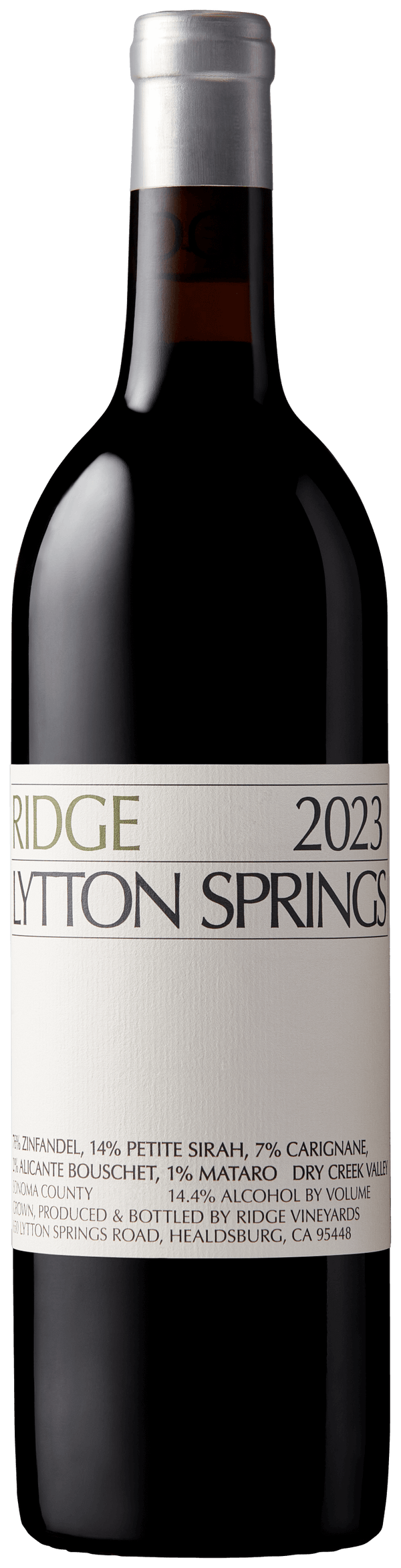 Ridge Lytton Springs Zinfandel - 2023 (750ml) – Cellar.com