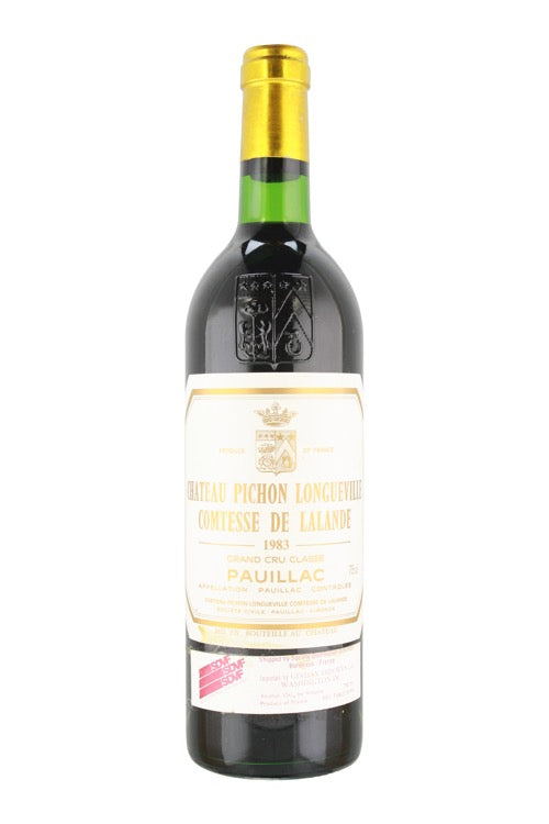 Pichon Longueville Comtesse De Lalande Damaged Label - 1983 (750ml ...